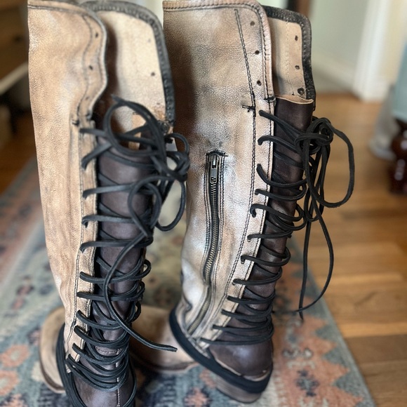 Freebird by Steven | Shoes | Freebird Coal Boots In Pewter Brand New ...